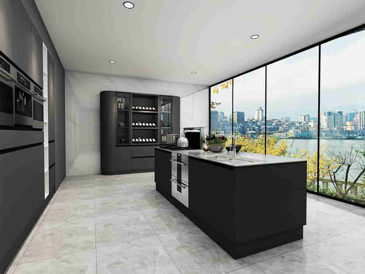 304SS Stainless Steel Kitchen Cabinets - Hygienic & Durable